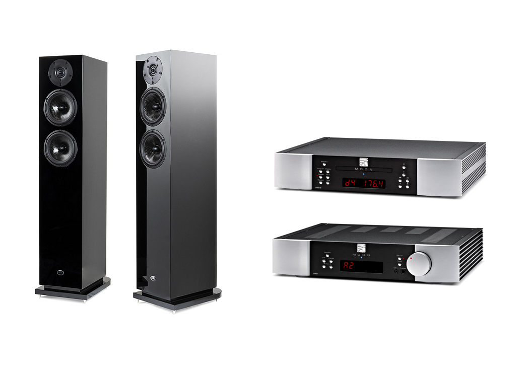 Lecteur CD Moon 260 D – Amplificateur Moon 340 iX – Enceintes Apertura ...