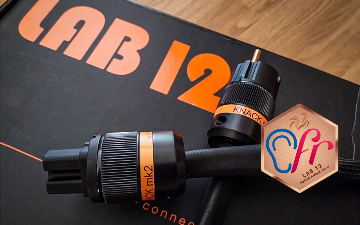 Nouveau banc d’essai : câble secteur LAB 12 Knack Mk2 Audiophile Fr