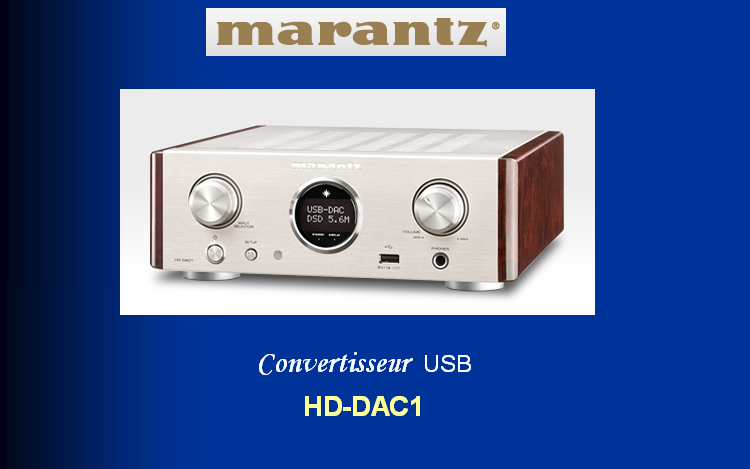 MARANTZ HD DAC1 Audiophile Fr