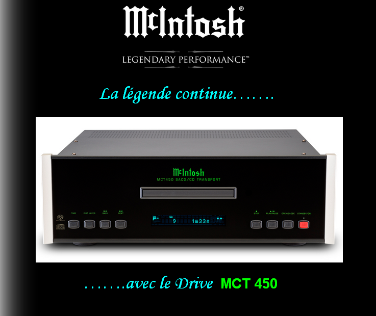 McIntosh MCT 450 & MHP 1000 Audiophile Fr