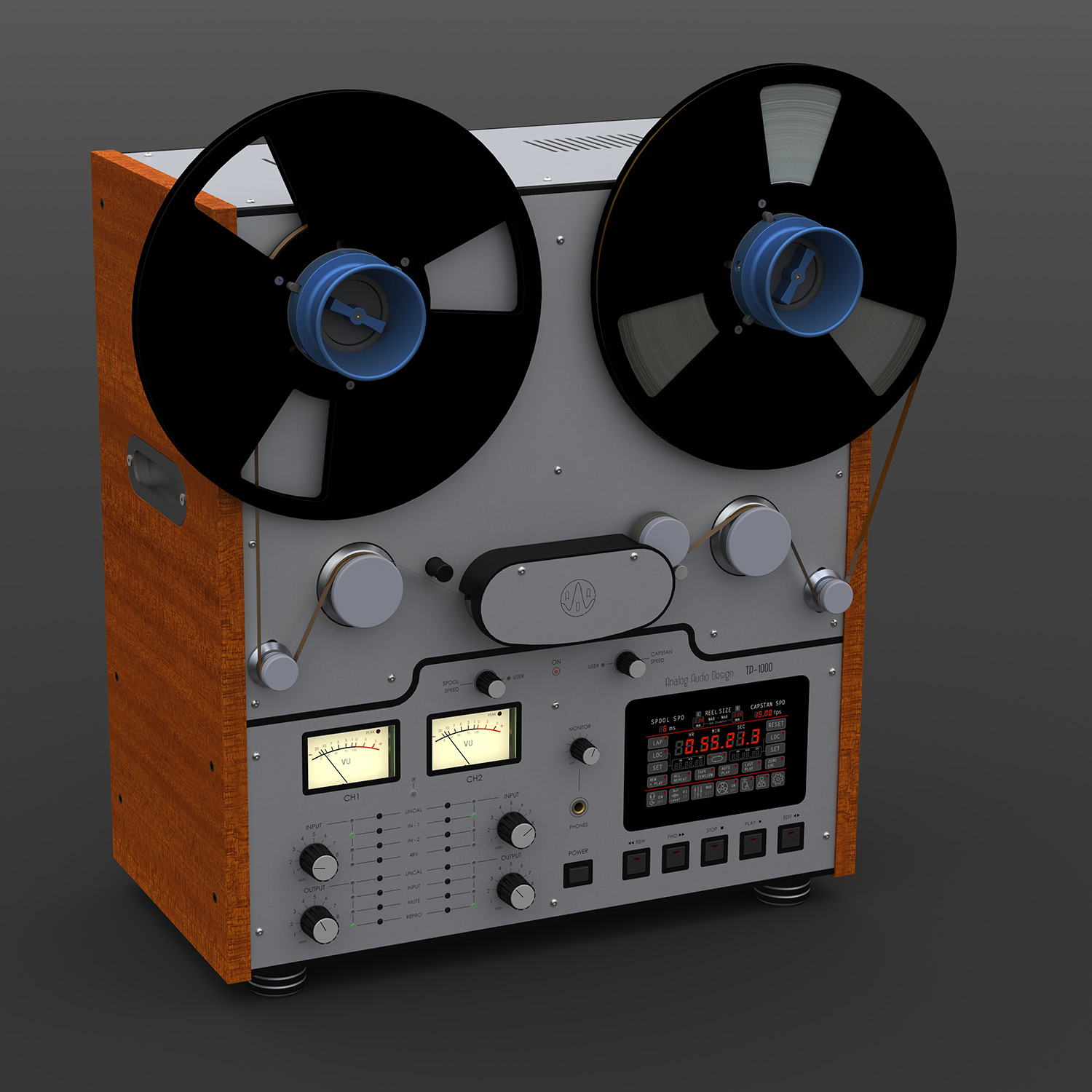 Analog Audio Design : le magnétophone à bobines libres 100% français ...