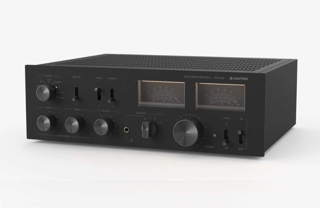 UNITRA WSH-805 : un amplificateur intégré Polonais inspiré des amplis ...